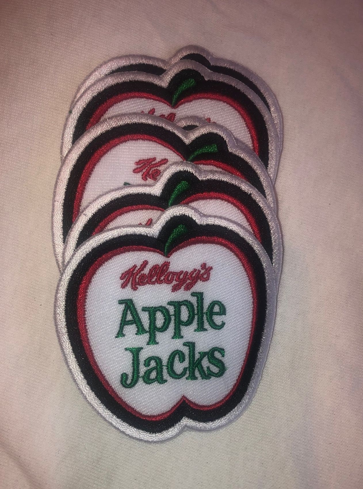Kellogg's Apple Jacks Cereal Iron-on Patches - Etsy