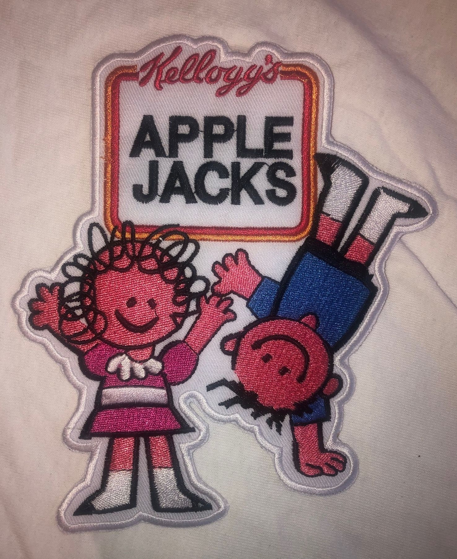 Kellogg's Apple Jacks Cereal Iron-on Patches - Etsy