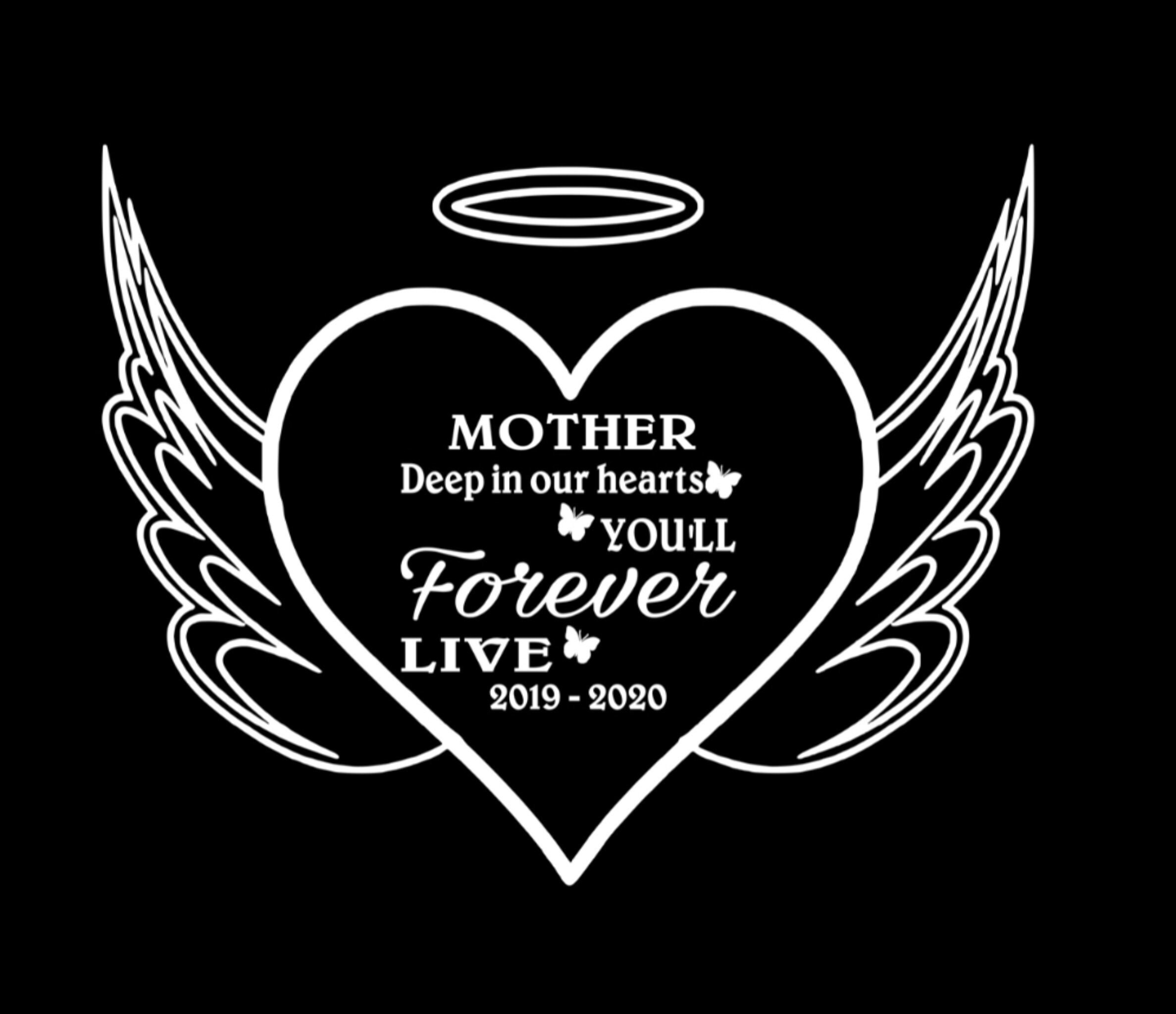 In Loving Memory Decals,memorial Decal for Daughter,son,mother,father ...