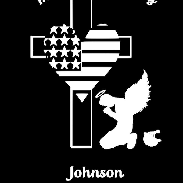 Fallen Hero Decal - Etsy