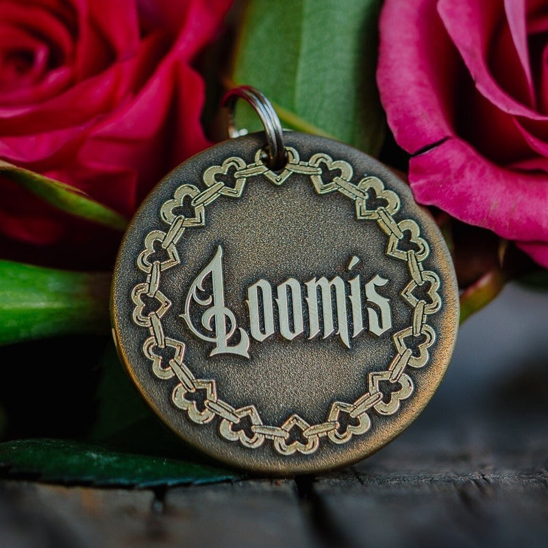 Heart Dog Tag - Etsy