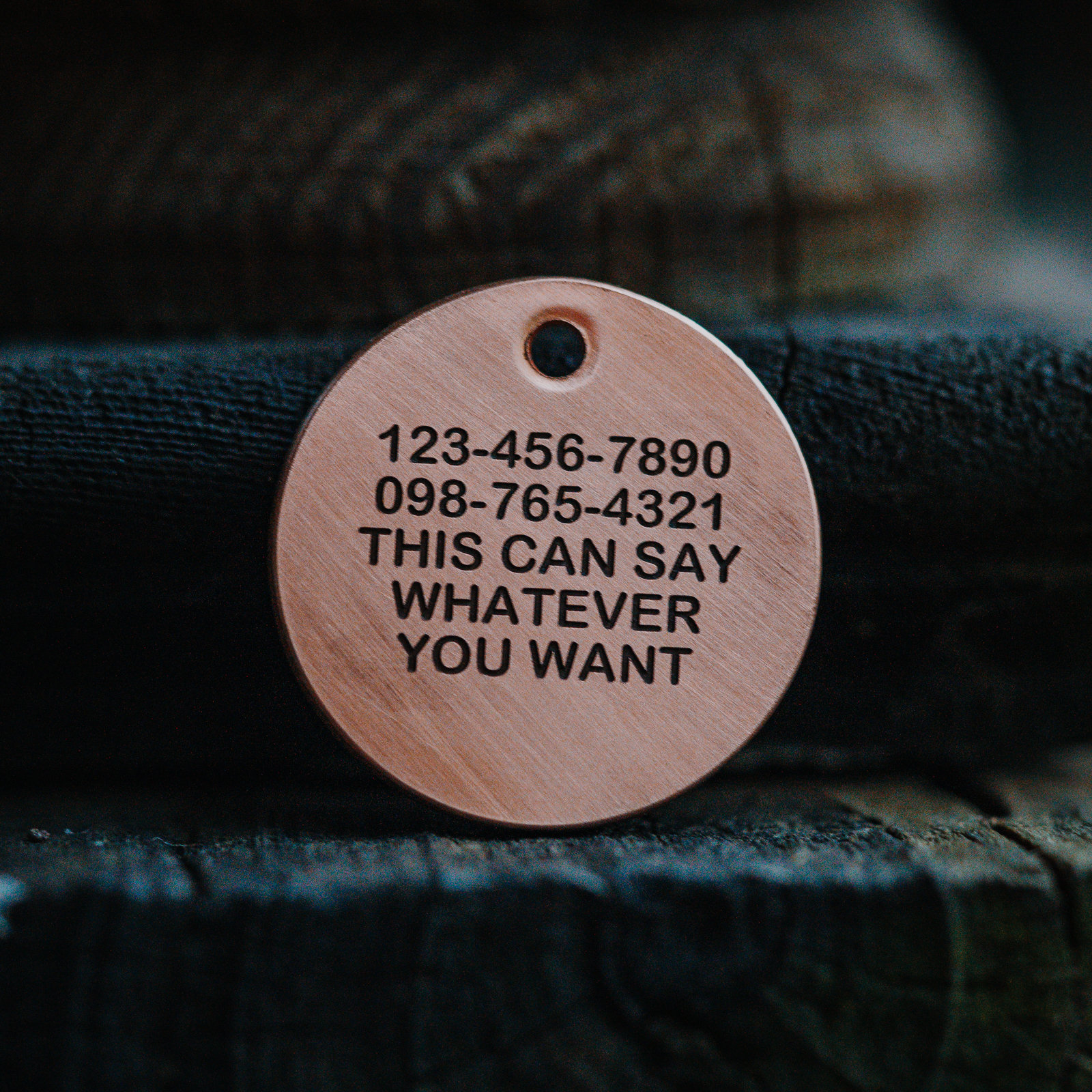 Ancient Egyptian Anubis Dog Tag | Engraved | Copper | Personalized ...