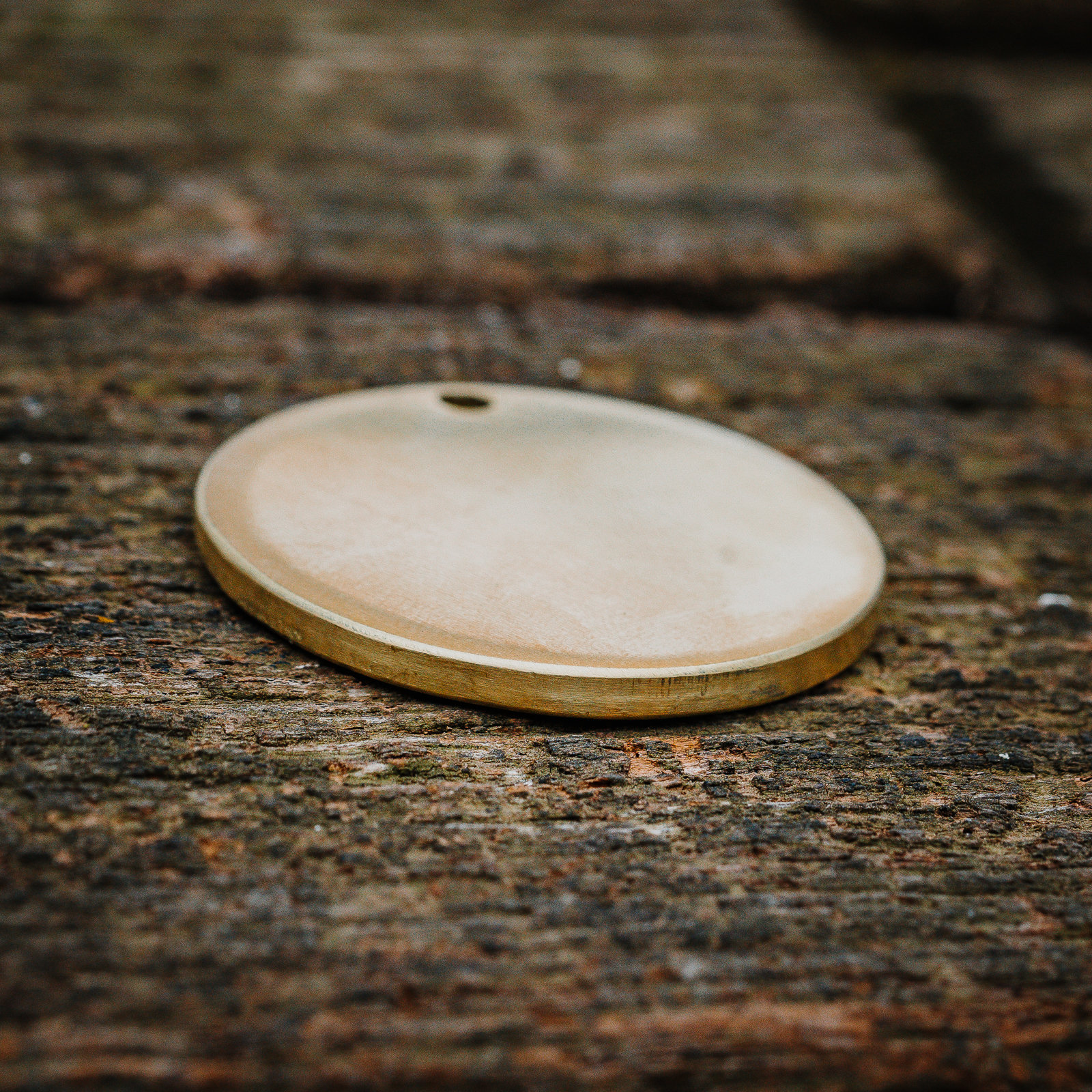 Wolf Howling Layers Tag | Engraved | Copper | Personalized | Pet Cat Id ...