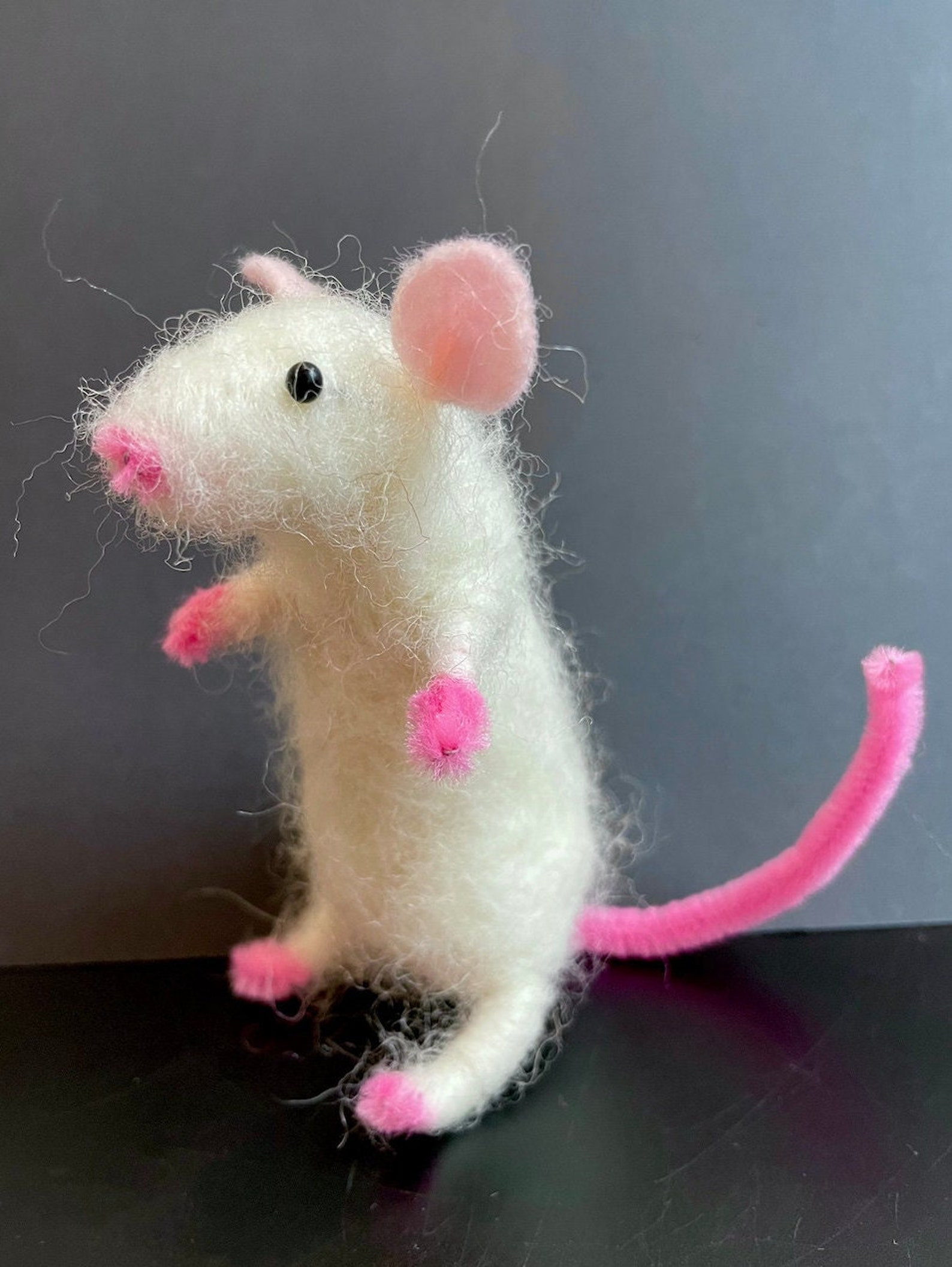 Needle Felted Rat - Etsy