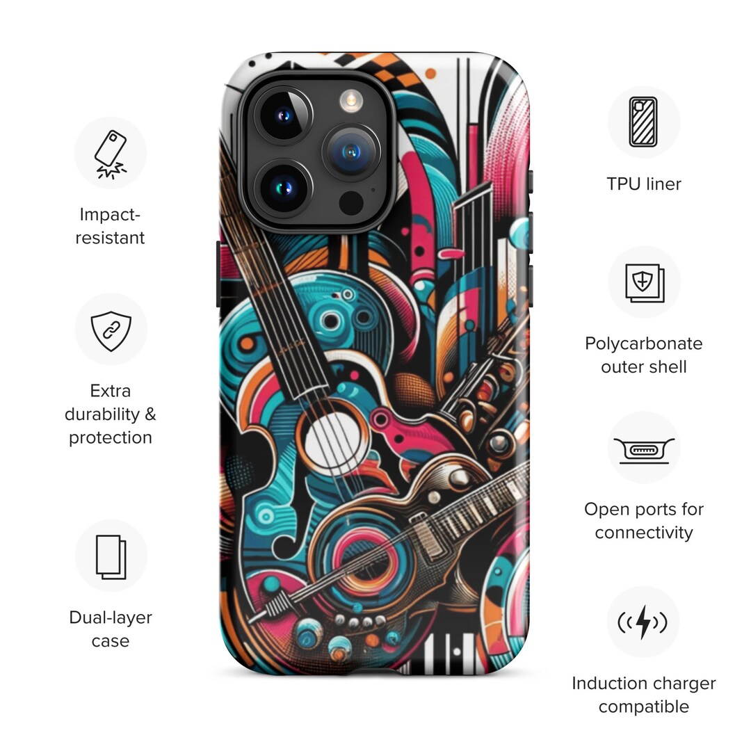 Tough Case for Iphone® A Musical Instrument Genius Design is the Theme ...