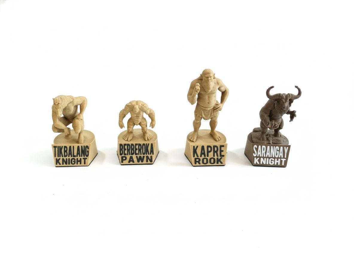 Philippine Mythological Chess Set - Etsy