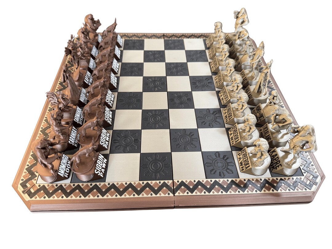 Philippine Mythological Chess Set - Etsy