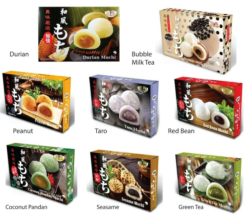 Japanese Mochi Candy Various flavors to pick from / Seller | Etsy
