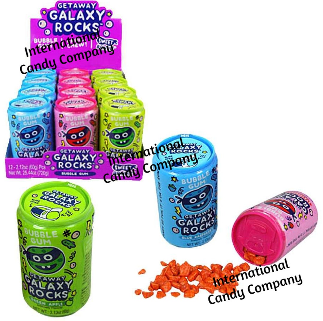 Galaxy Rocks Candy / Pop & Chew Bubble Gum 3 Awesome Flavors - Etsy Ireland