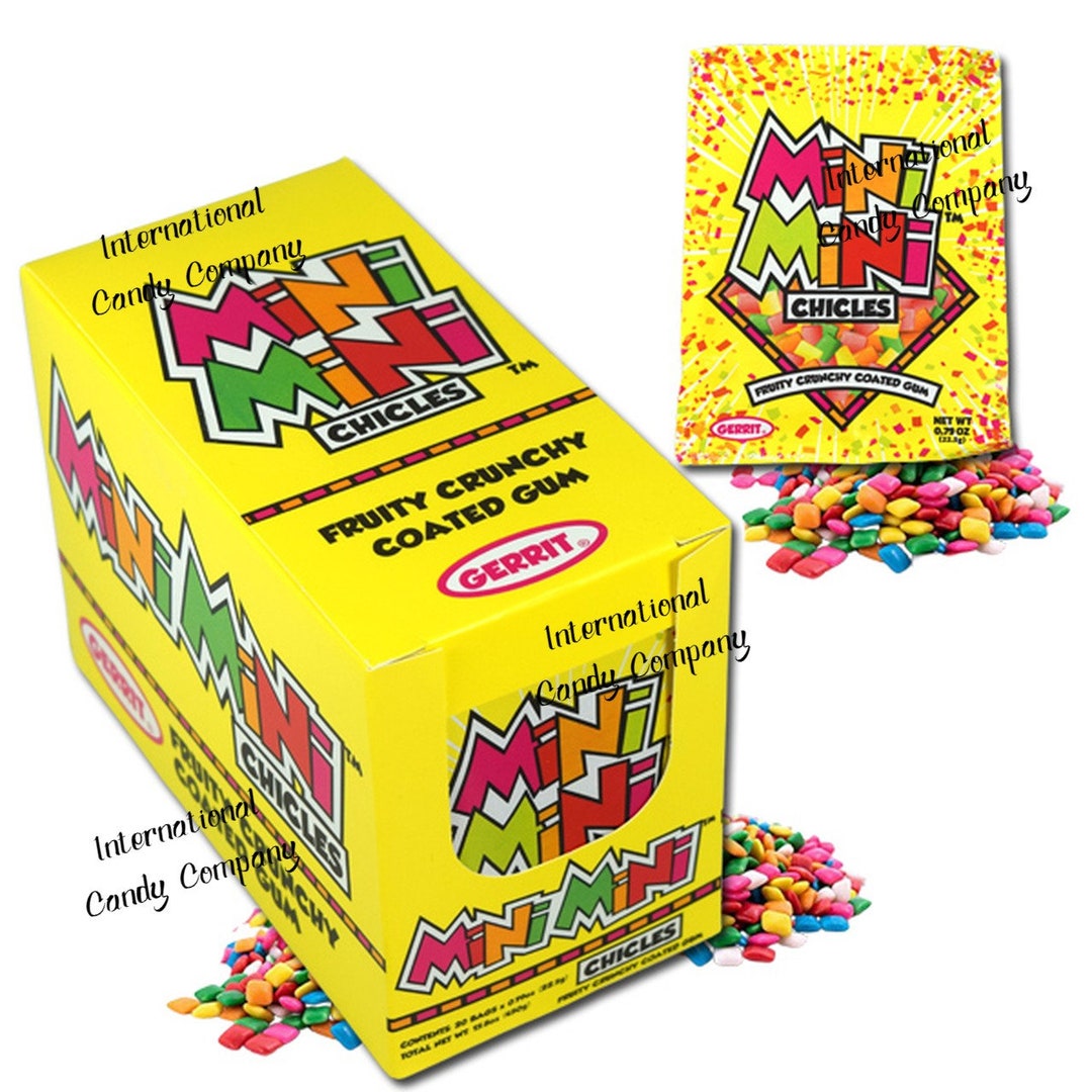 Mini Mini Chicles Just Like Chiclets Remember Those / You - Etsy