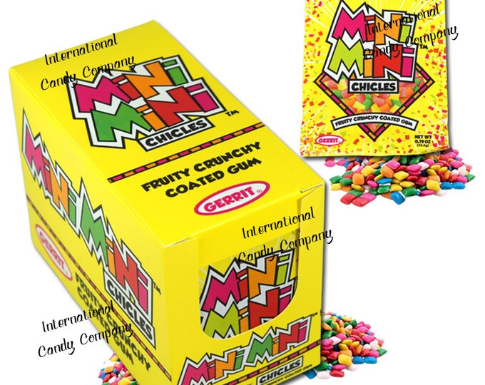Mini Mini Chicles Just Like Chiclets, Remember Those / You Get 2 FULL ...