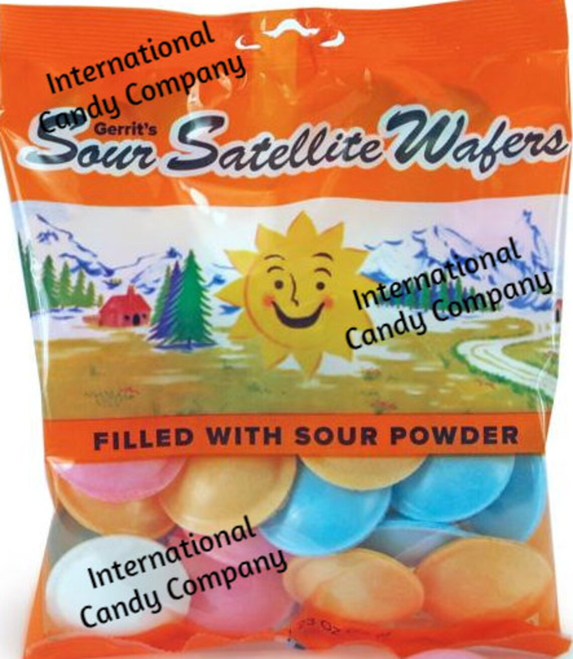 Satellite Wafers Candy Sabores regulares o agrios / Sabores - Etsy México