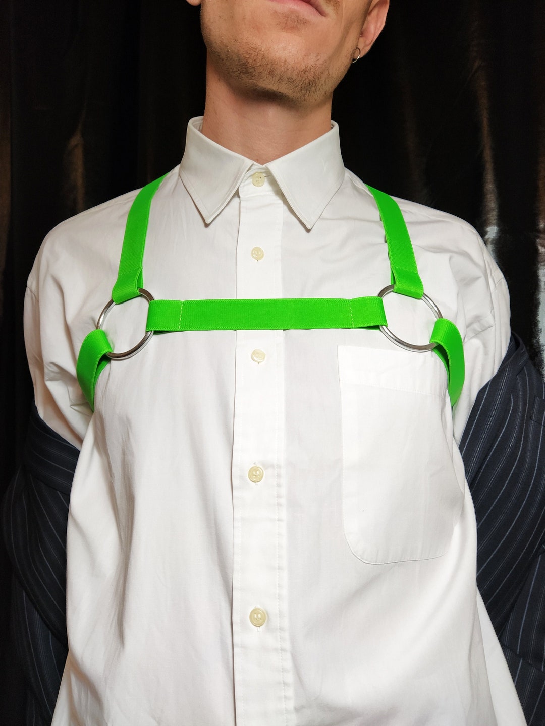Elastic and Adjustable Neon Harness - Etsy