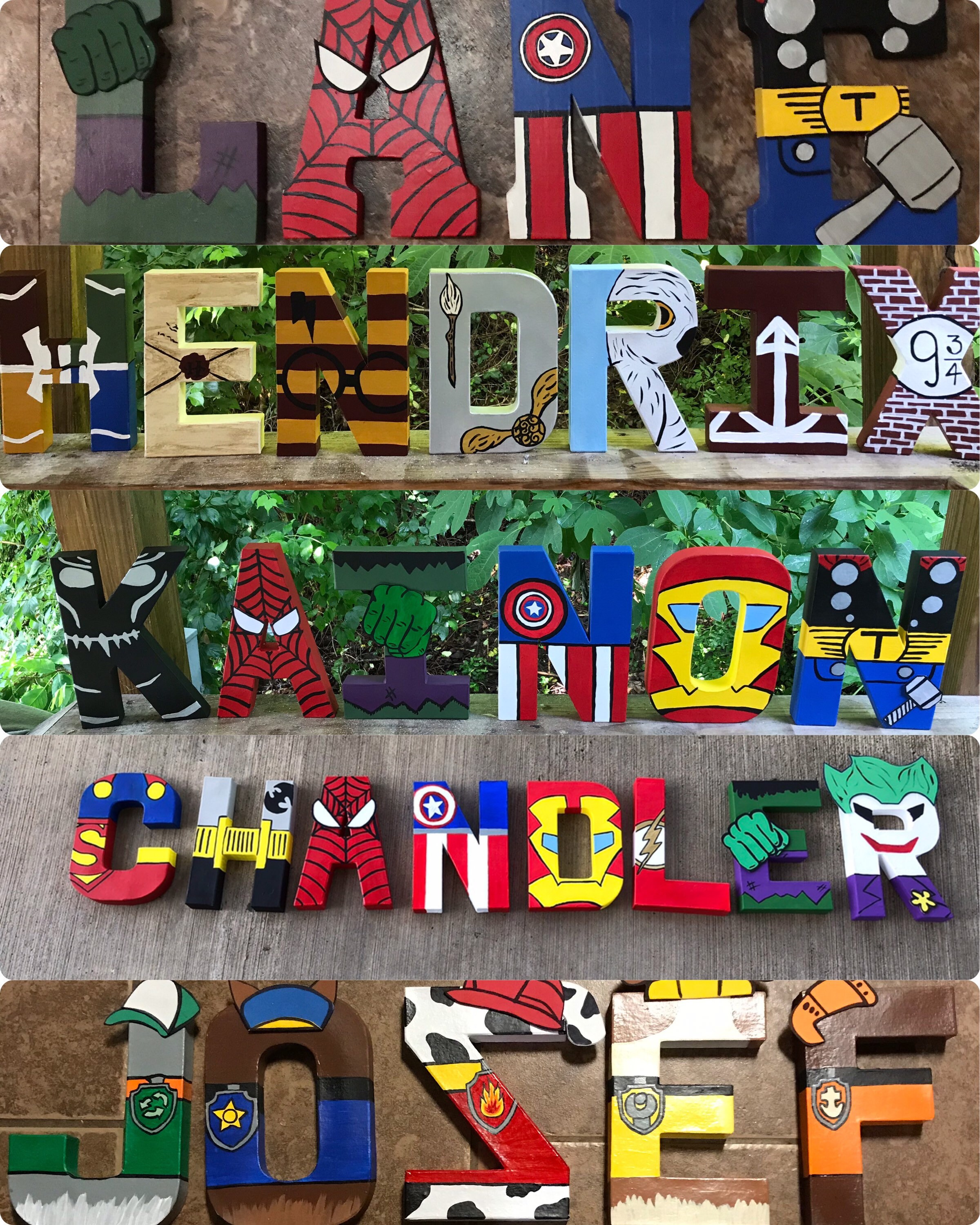 Paper Mache Letters - Etsy