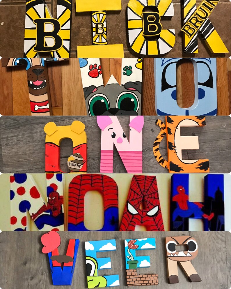 Paper Mache Letters - Etsy