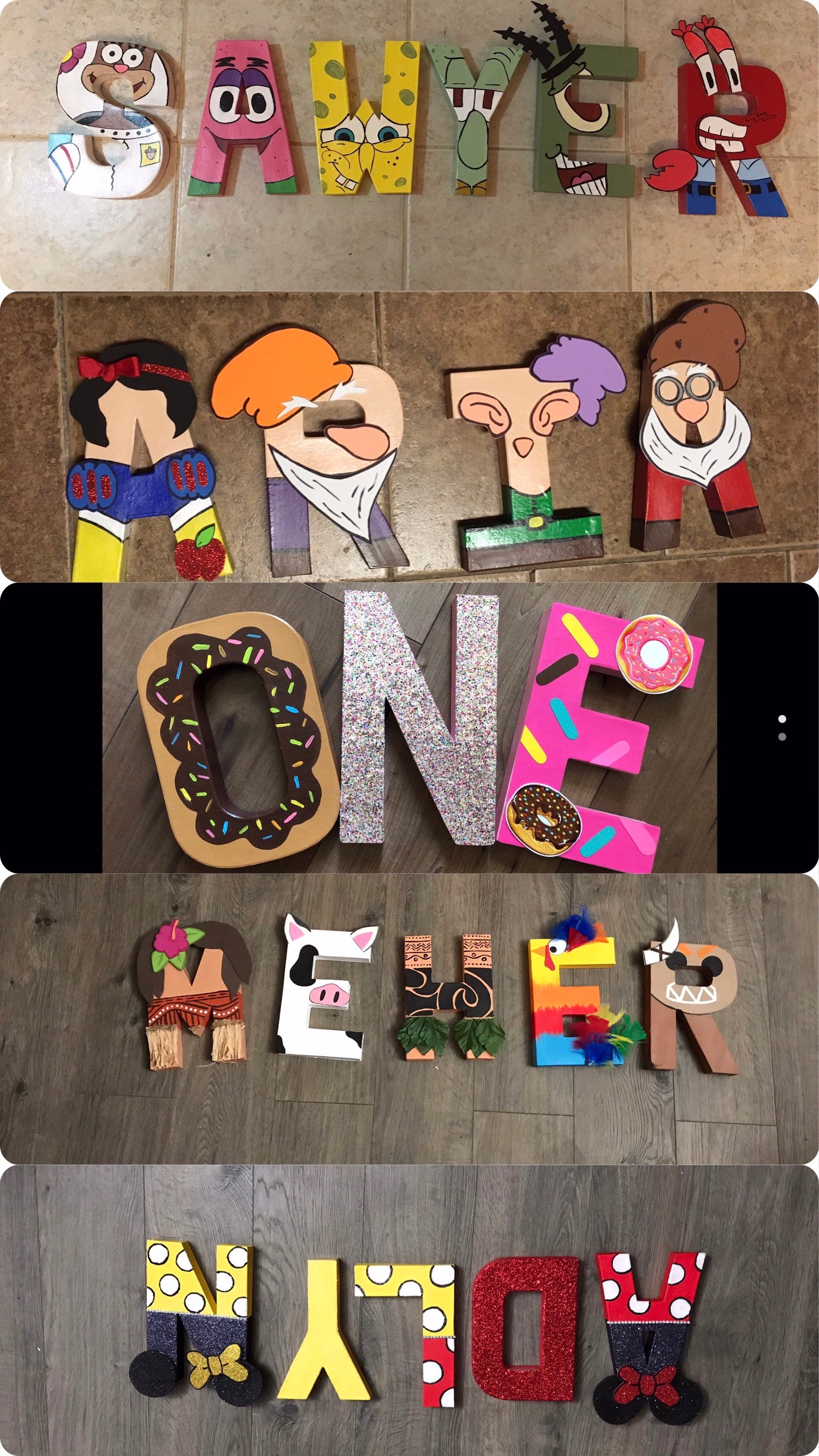 Paper Mache Letters - Etsy