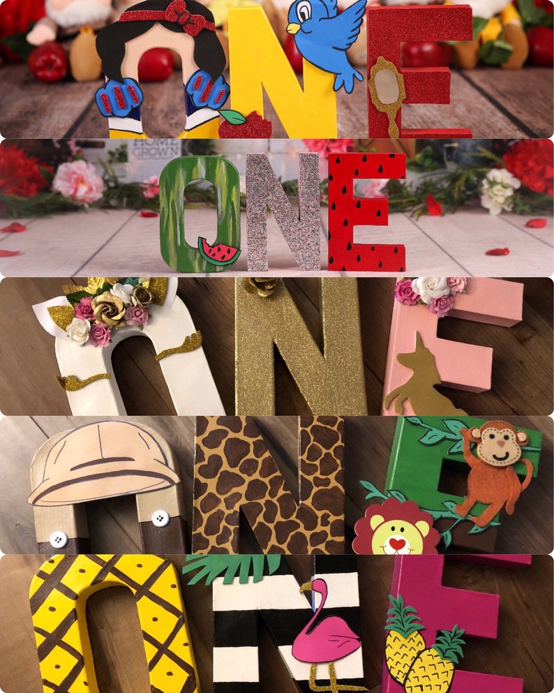 Paper Mache Letters - Etsy