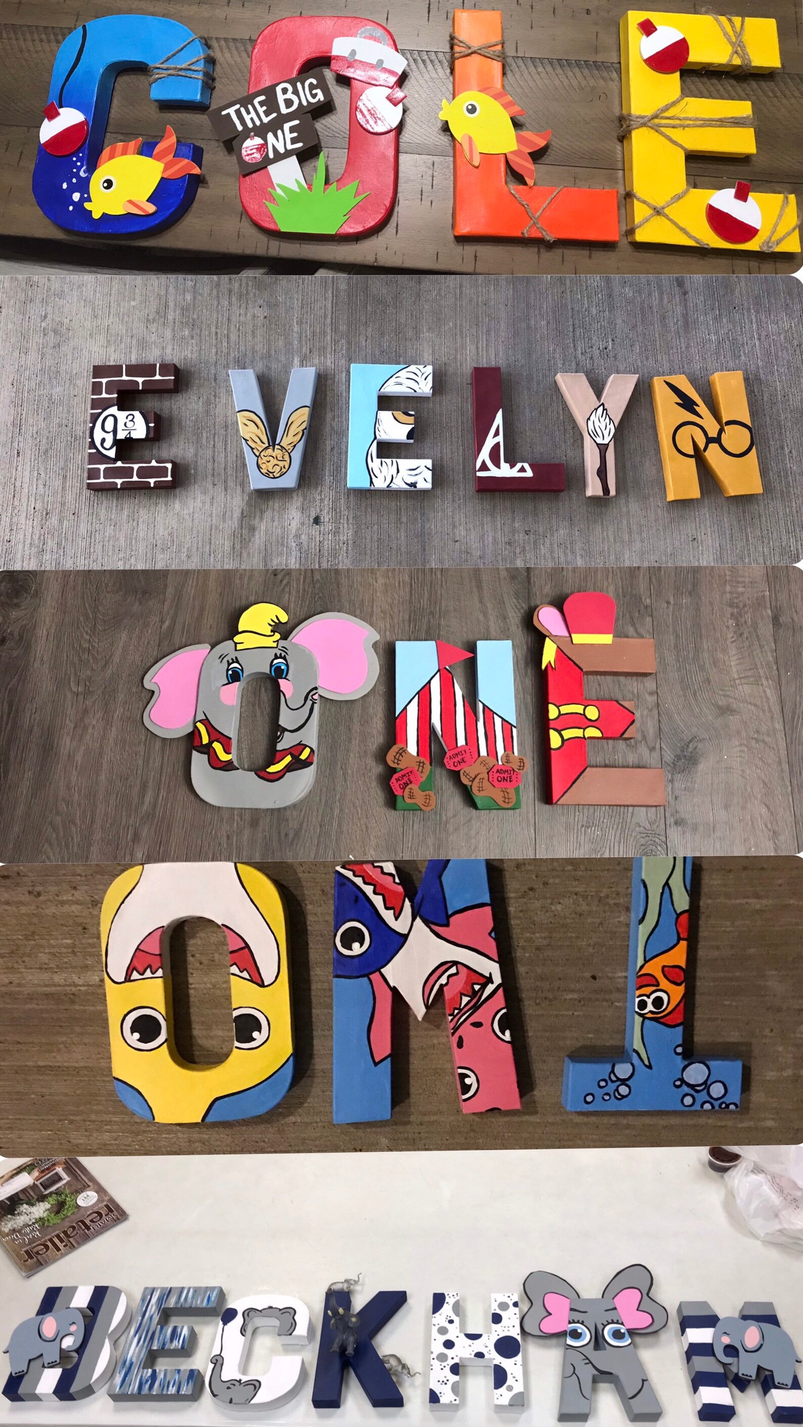 Paper Mache Letters - Etsy