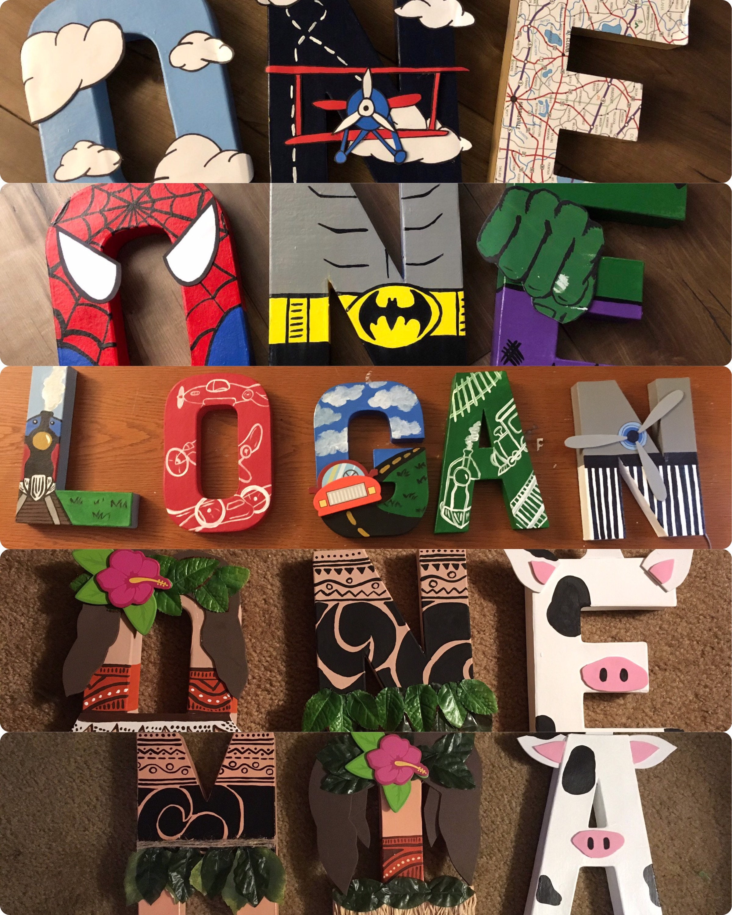 Paper Mache Letters - Etsy