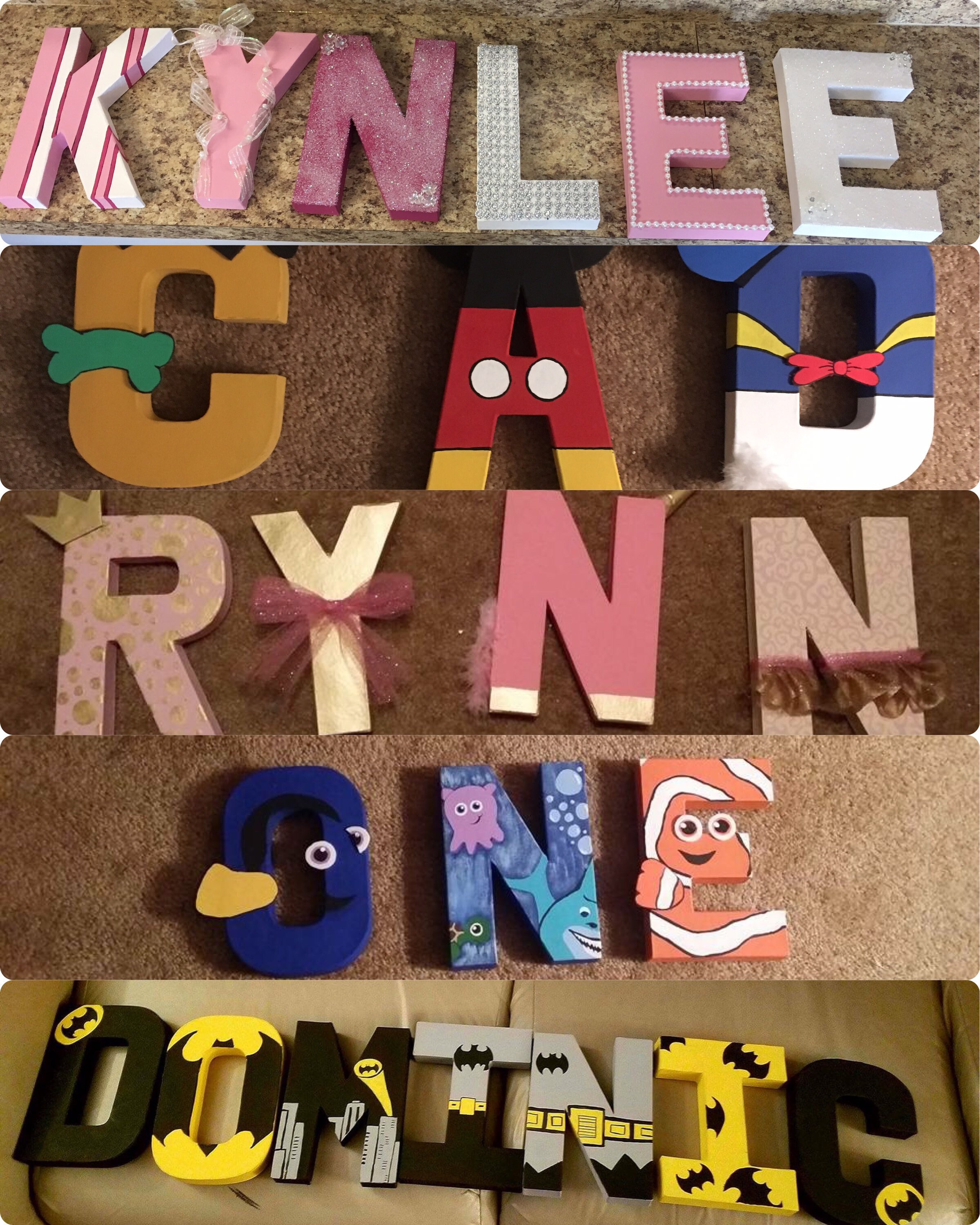 Paper Mache Letters - Etsy