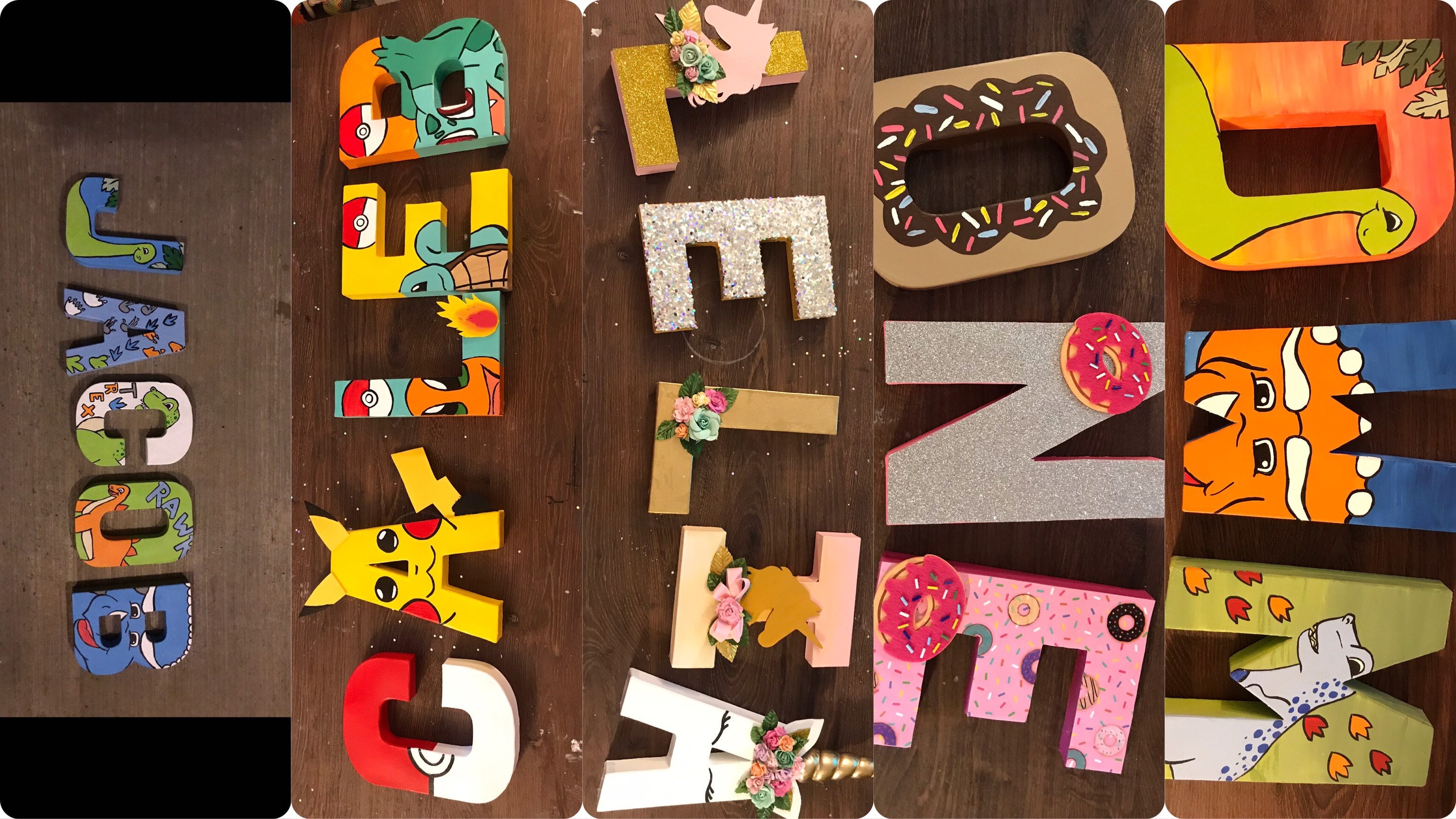 Paper Mache Letters - Etsy