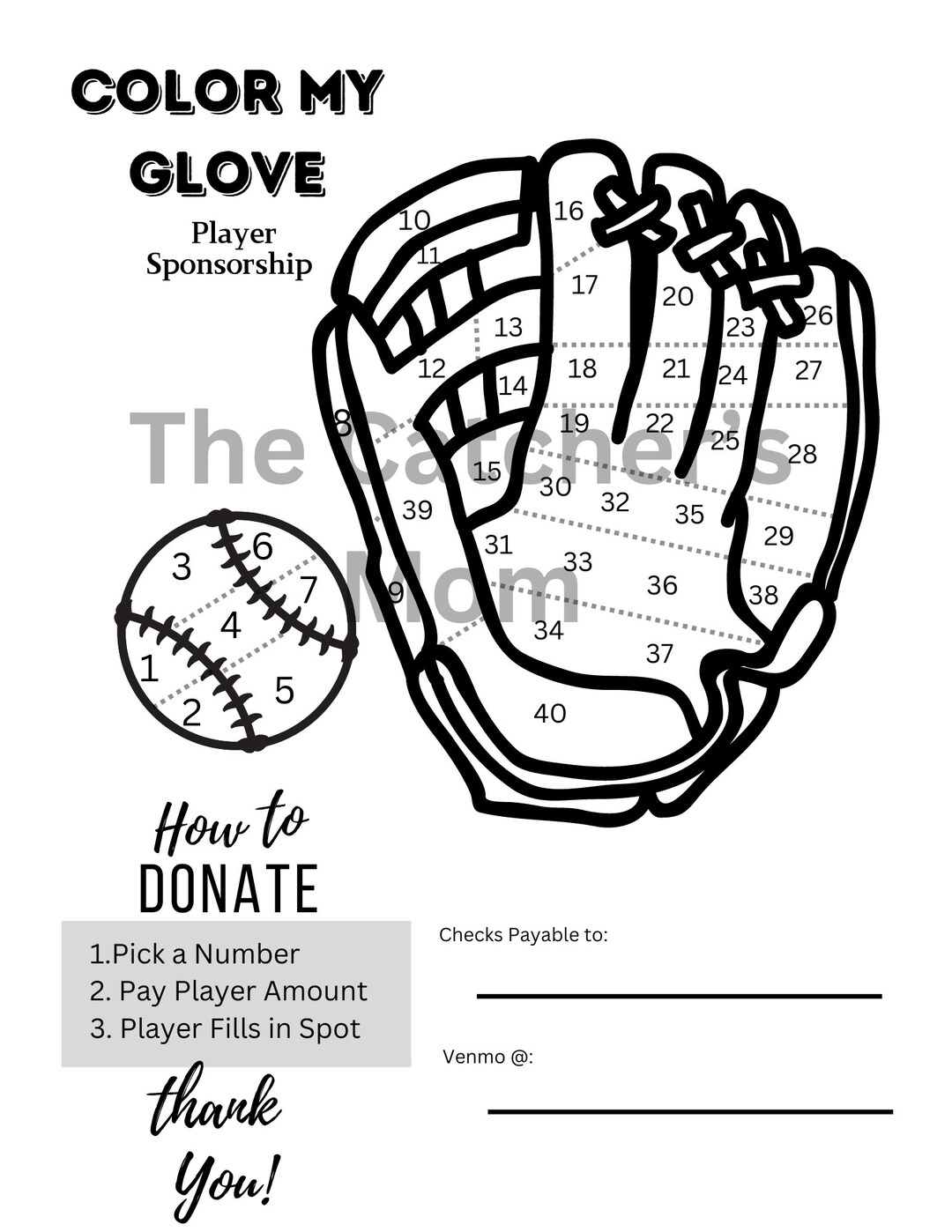 Color My Glove Fundraiser - Etsy