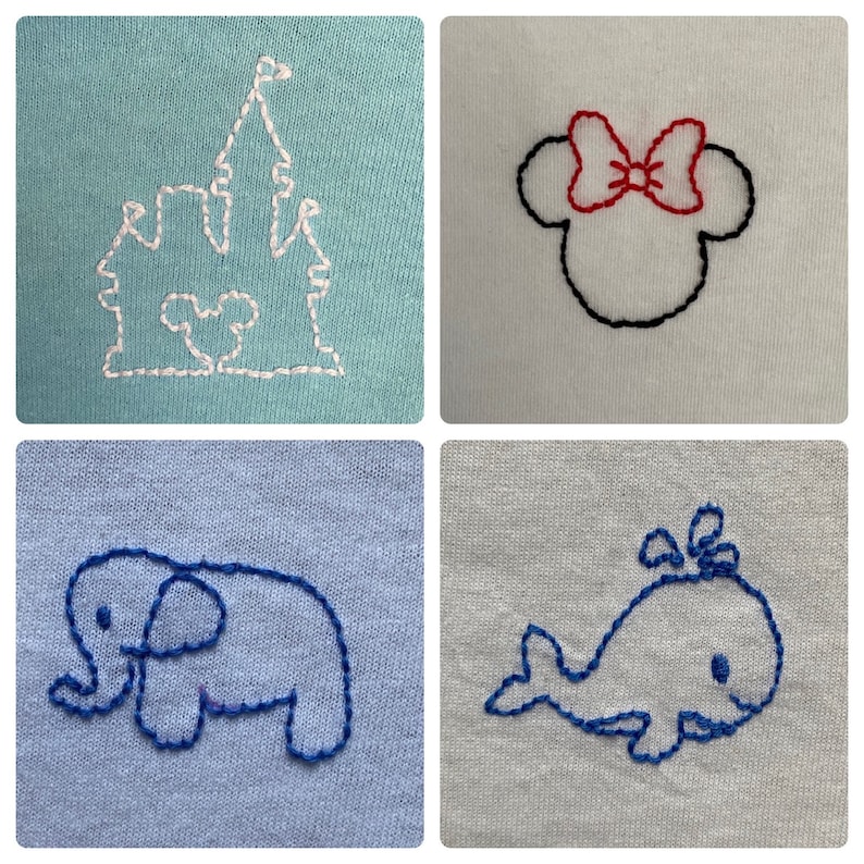 Custom Embroidered T-shirt | Simple Design | Minimalist T-shirt ...