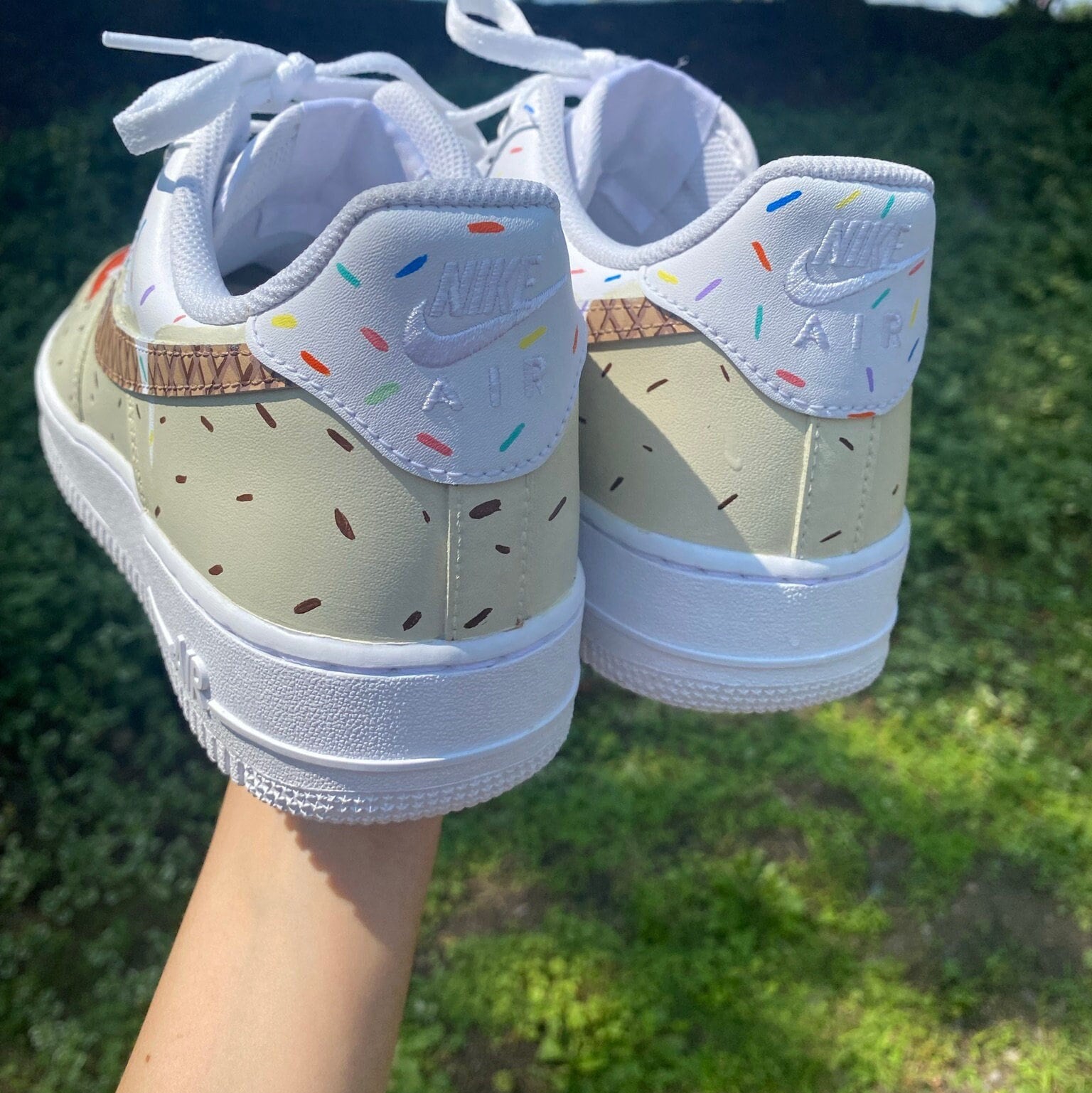 Ice Cream Air Force Onescustom Af1handpainted Air Force 1gifts for ...