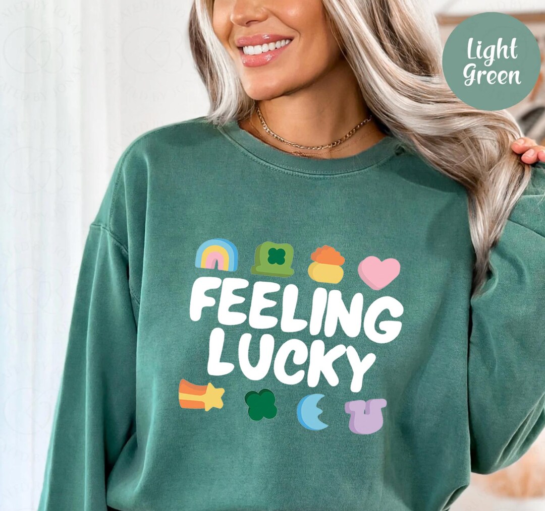 Comfort Colors Magically Delicious St Patrick's Day Sweatshirt, Retro St Pattie's Day Shirt, St ...