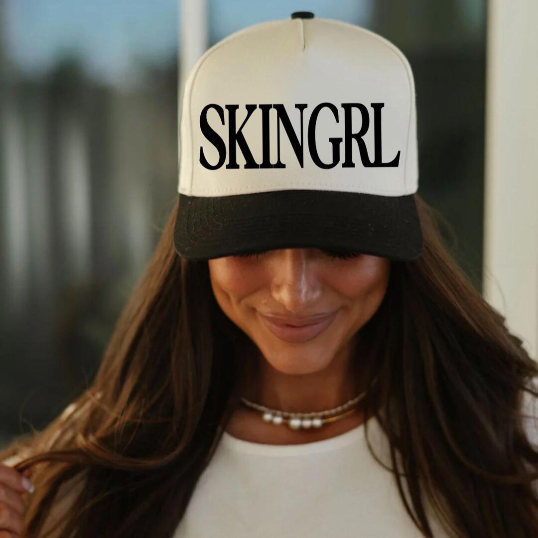 Skin Girl Trucker Hat Trendy Esthetician Merch Gifts for Esthetician ...