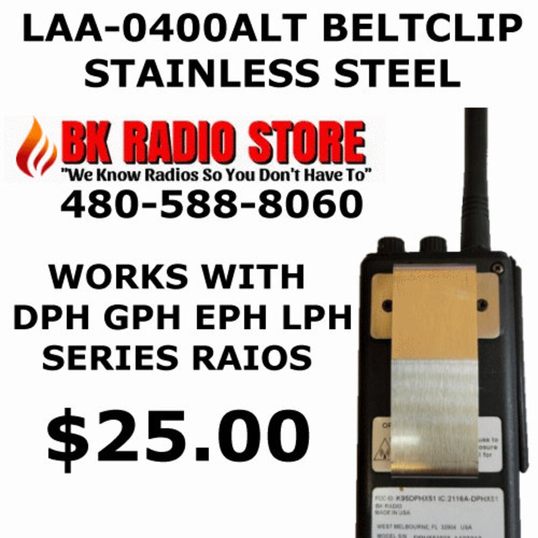 LAA-0400 Legacy Radio Belt Clip DPH - Etsy