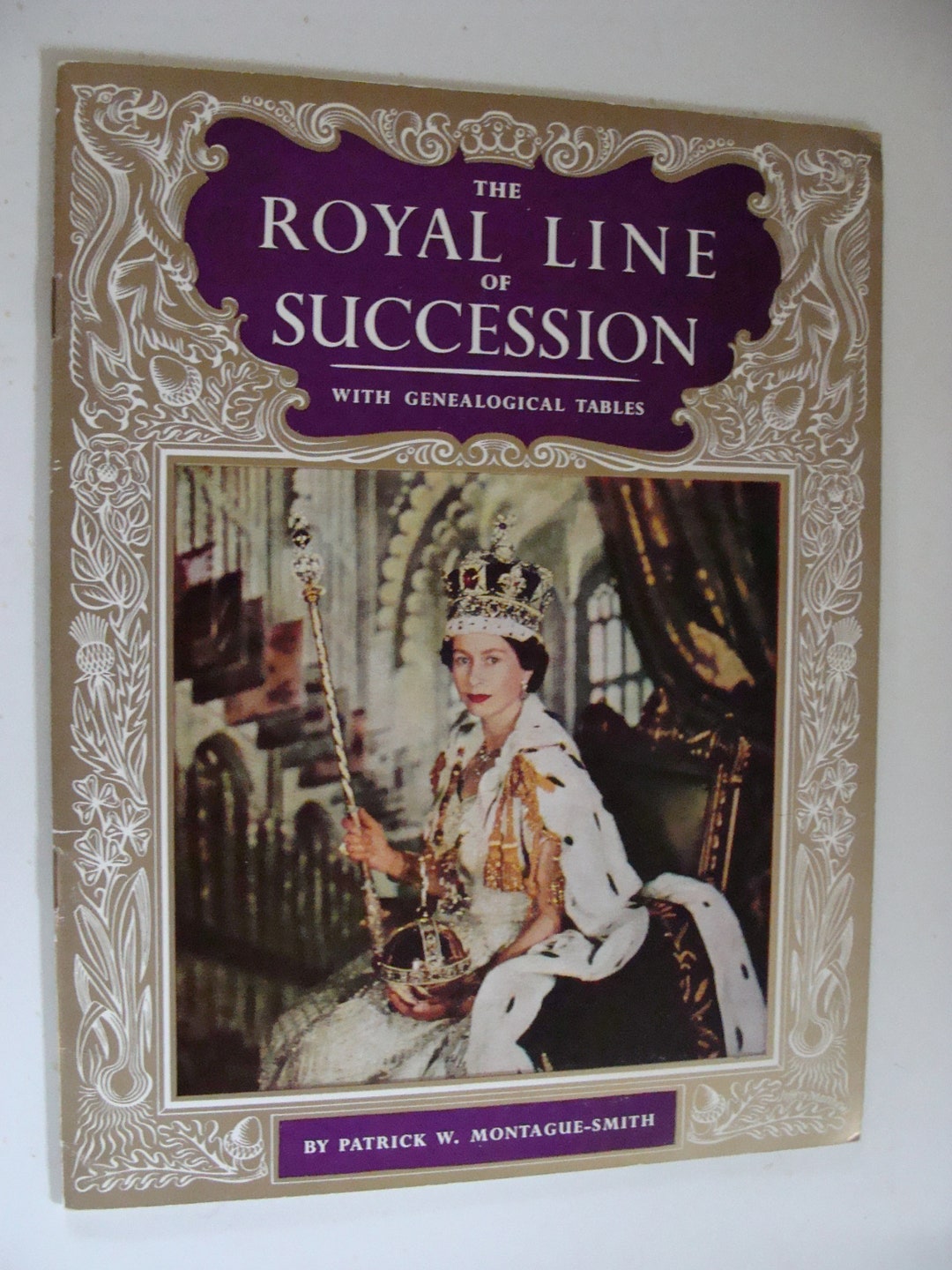 Royal Line of Succession British Monarchy 1967 Pitkin Pride of Britain ...