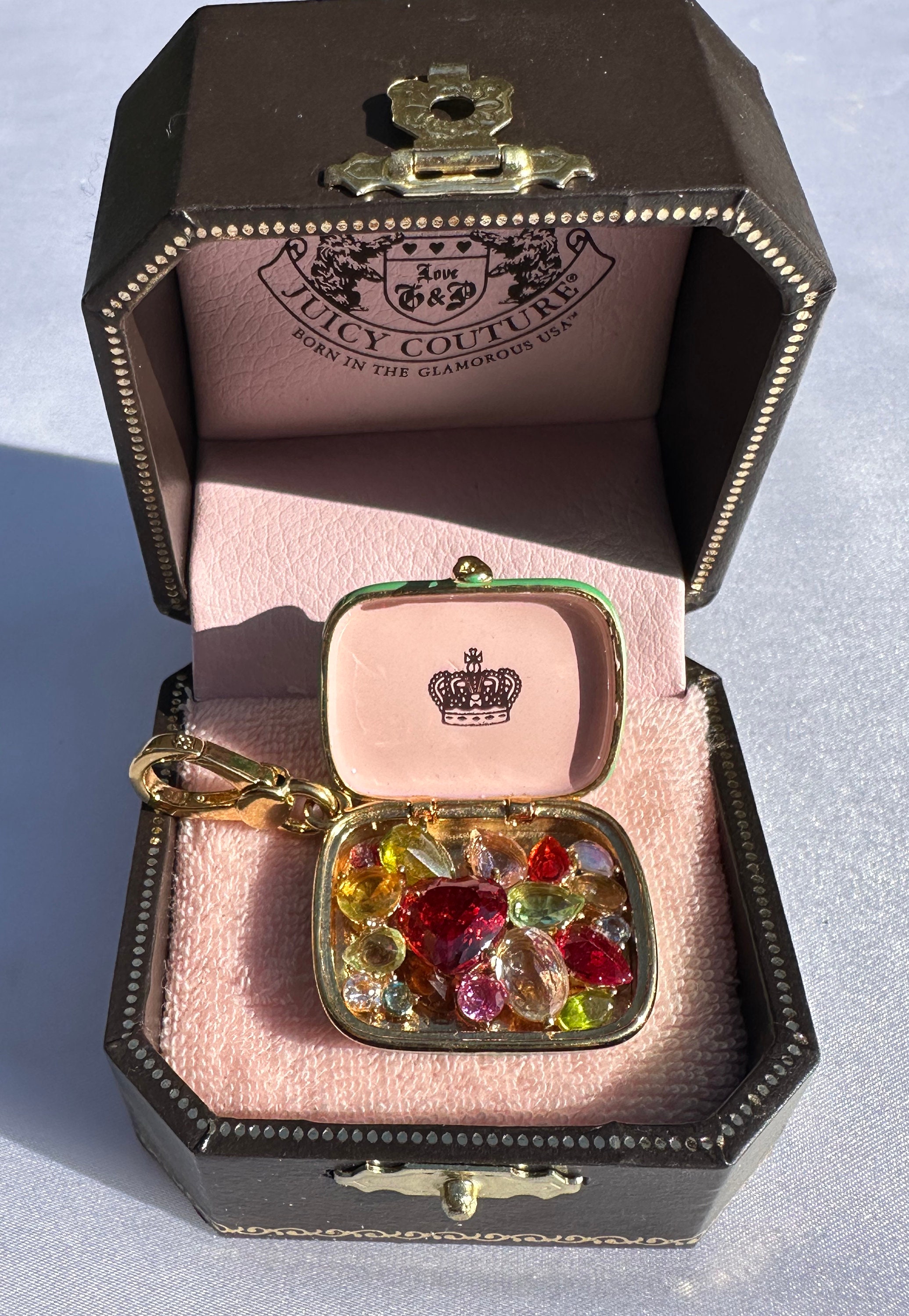 Juicy Couture Mint Box With Jewel Charm - Etsy