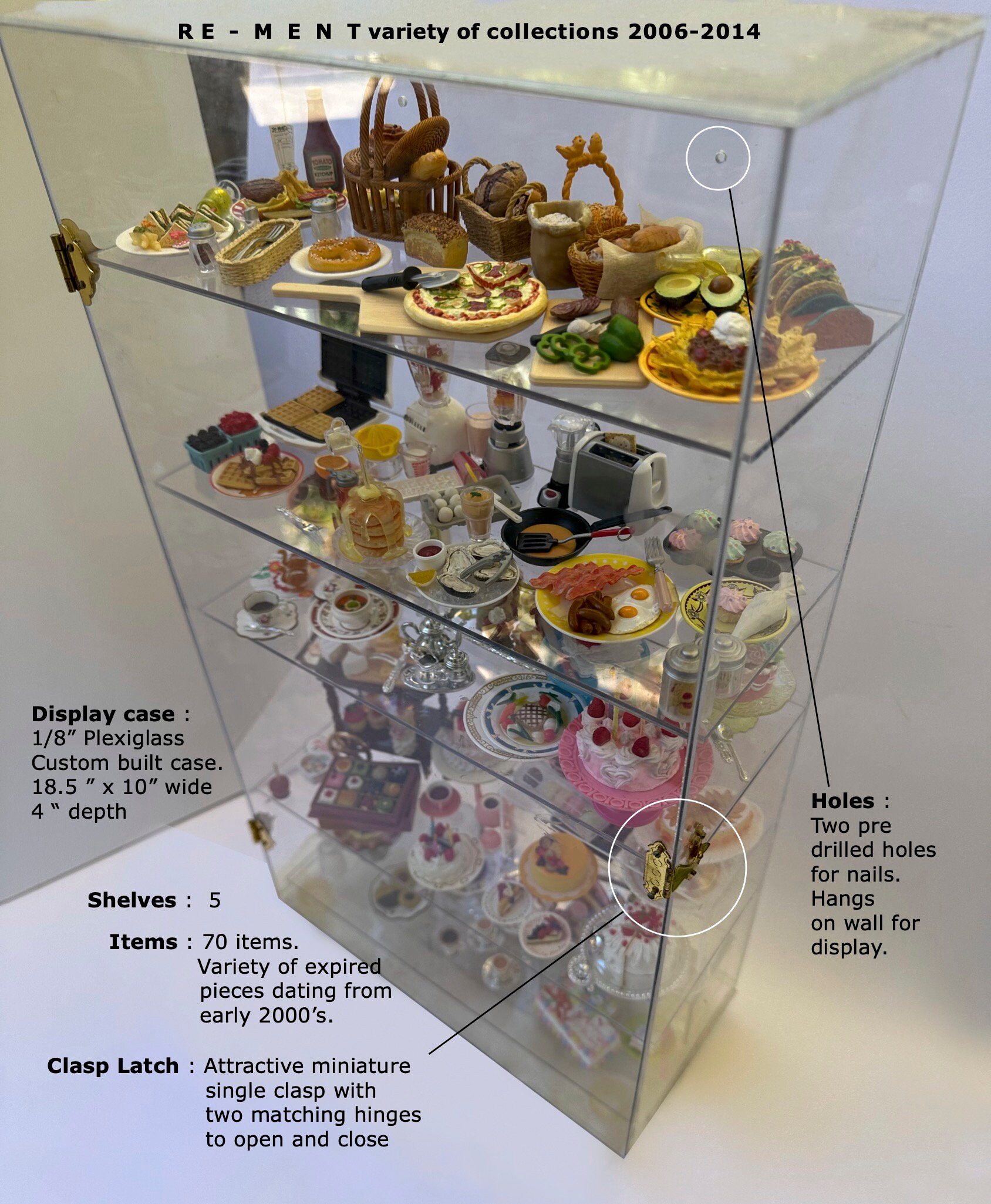 Re-ment Miniature Lot Food Buffet - Etsy