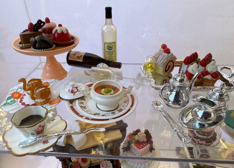 Re-ment Miniature Lot Food Buffet - Etsy