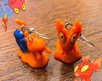 Role Playing Miniatures Toys Slugma Inspired Figurine 25mm Miniature ...