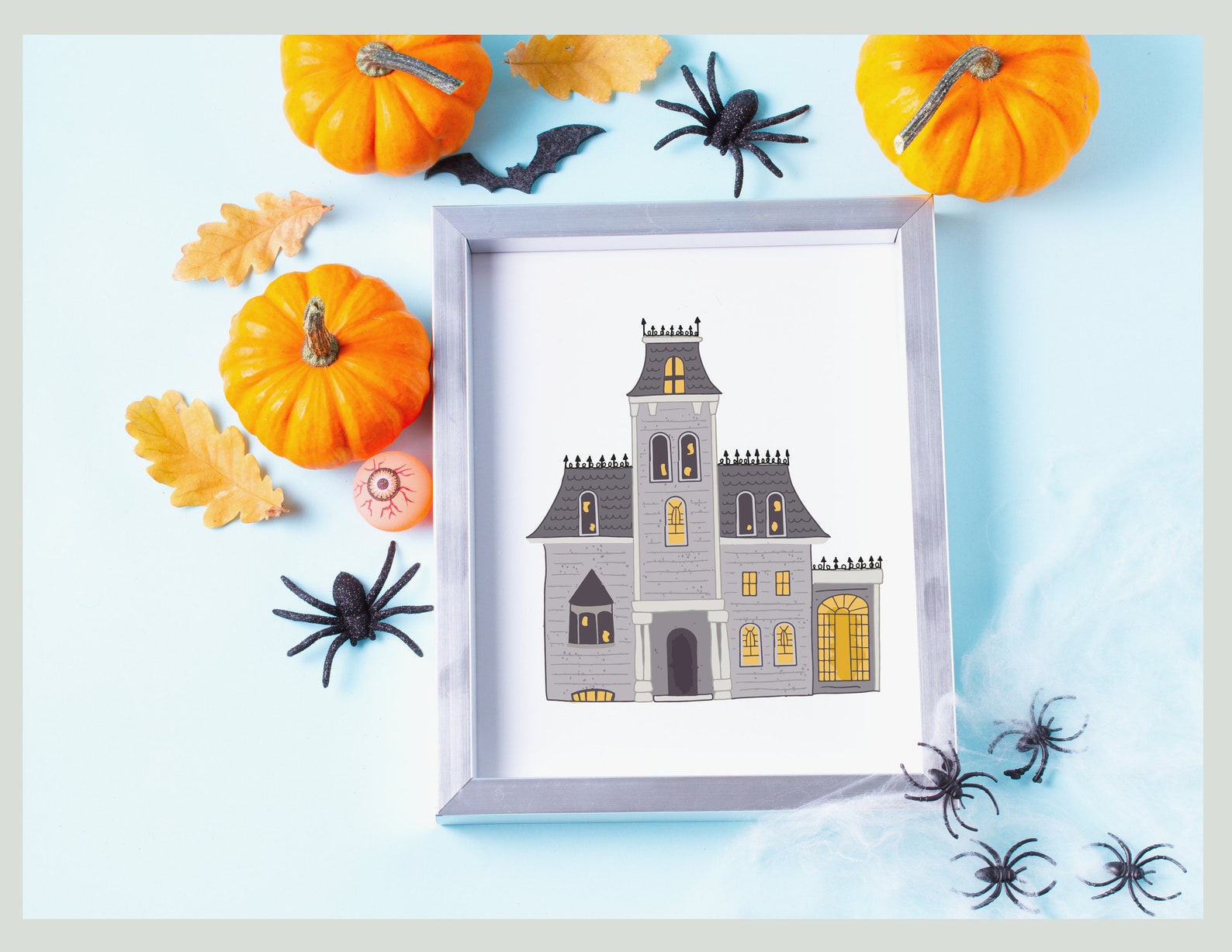 The Addams Family House (digital Art Print) - Etsy