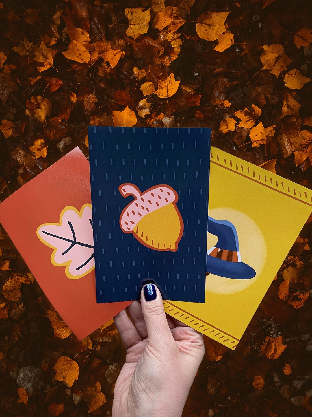 Cute Halloween and Fall Pattern Mini Prints 4x6 - Etsy