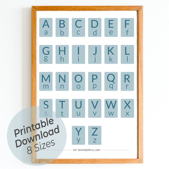 Prints Art & Collectibles Kids Educational Learning Print Decor Poster ...