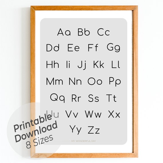 Prints Art & Collectibles Kids Educational Learning Print Decor Poster ...