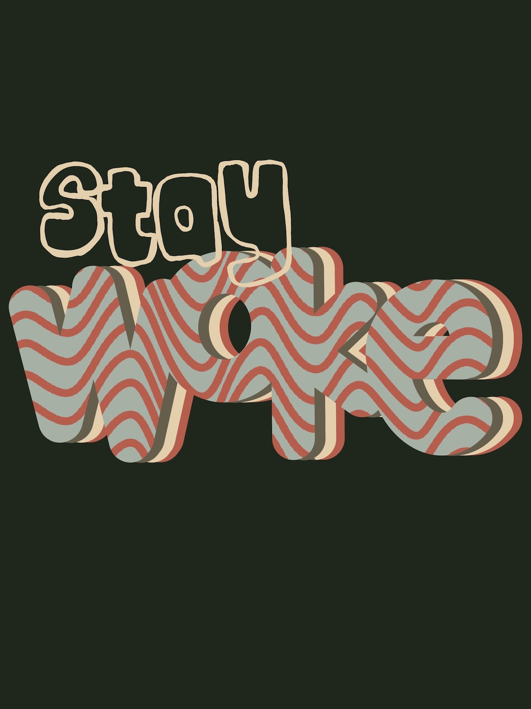 Stay Woke Digital Print - Etsy