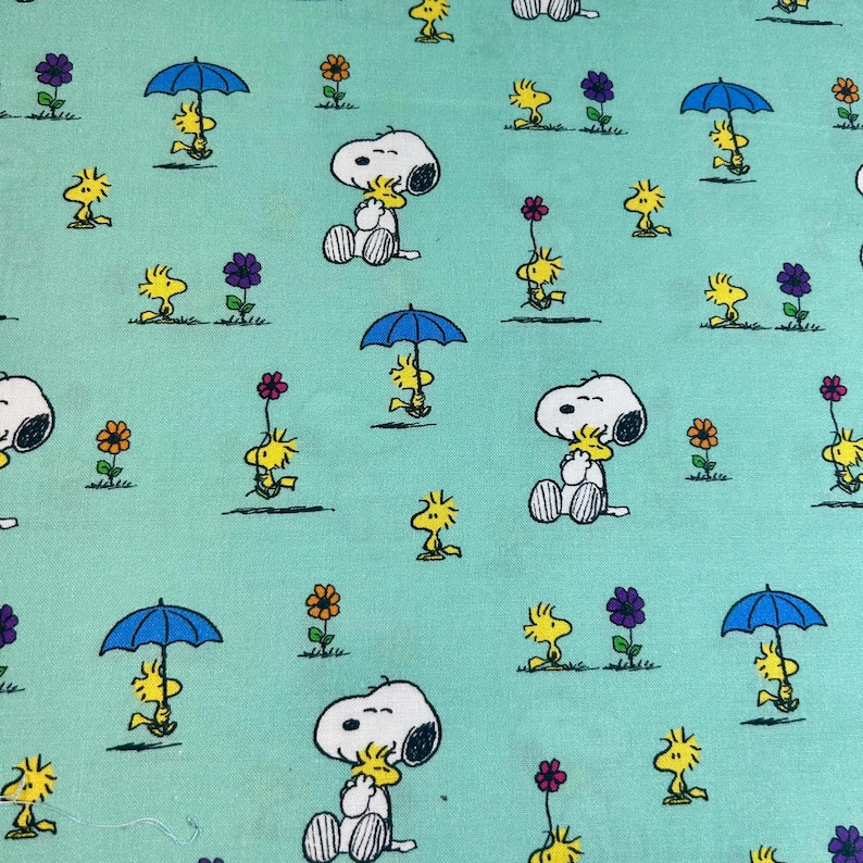 Snoopy and Woodstock Fabrics 100% Cotton. Also Sold by the Half Yard or ...