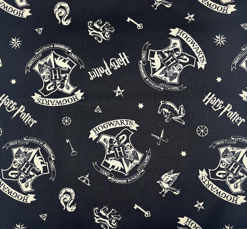 Harry Potter Fabrics 100% Cotton. Also Sold by the Half Yard or Full ...