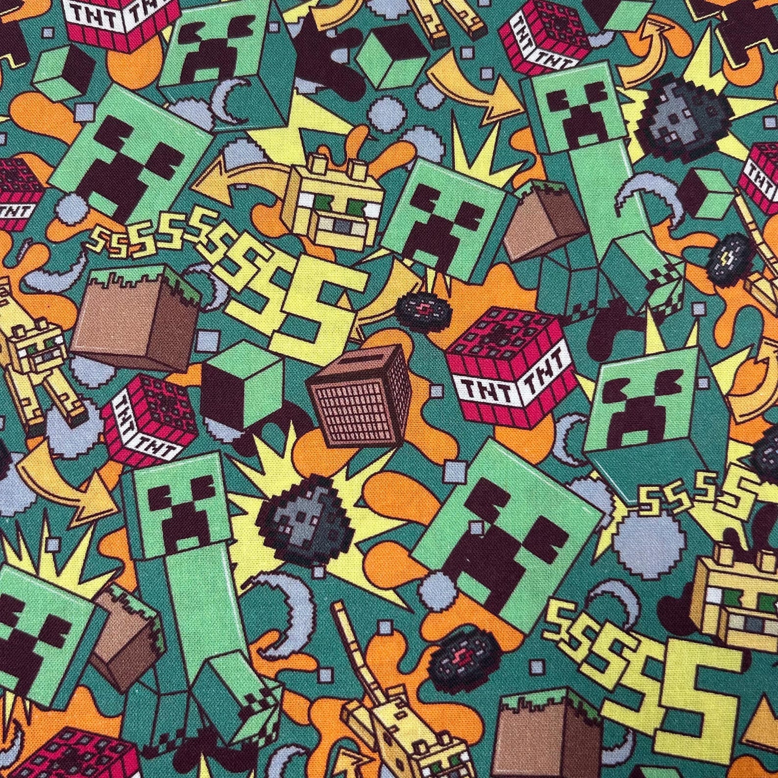 Minecraft Fabrics Collection. 100% Cotton. Also Sold by the Half Yard ...