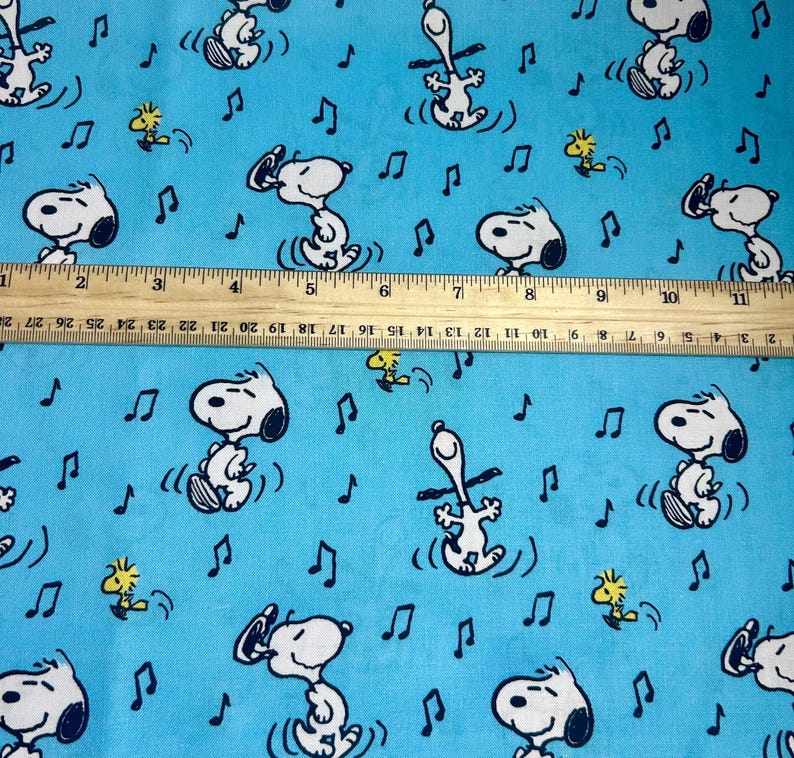 Snoopy and Woodstock Fabrics 100% Cotton. Also Sold by the Half Yard or ...