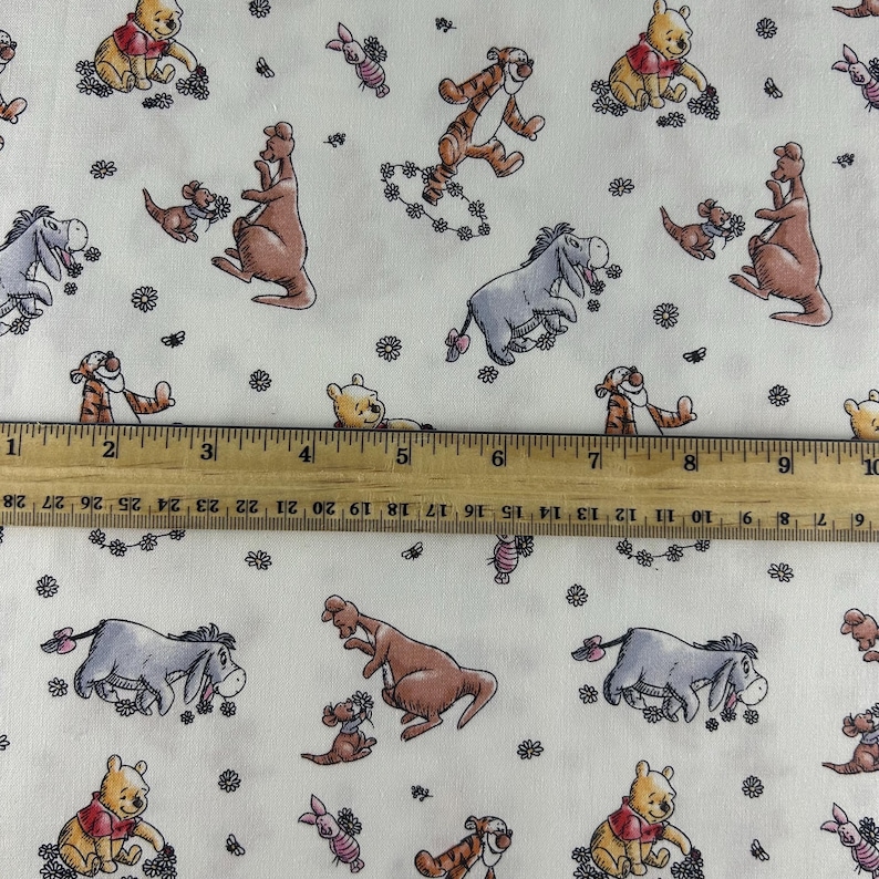 Winnie the Pooh Fabrics 100% Cotton. Also Sold by the Half Yard or Full ...