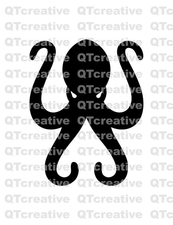 VECTOR OCTOPUS LOGO Svg Png Jpeg Eps. Instant Download 4 - Etsy