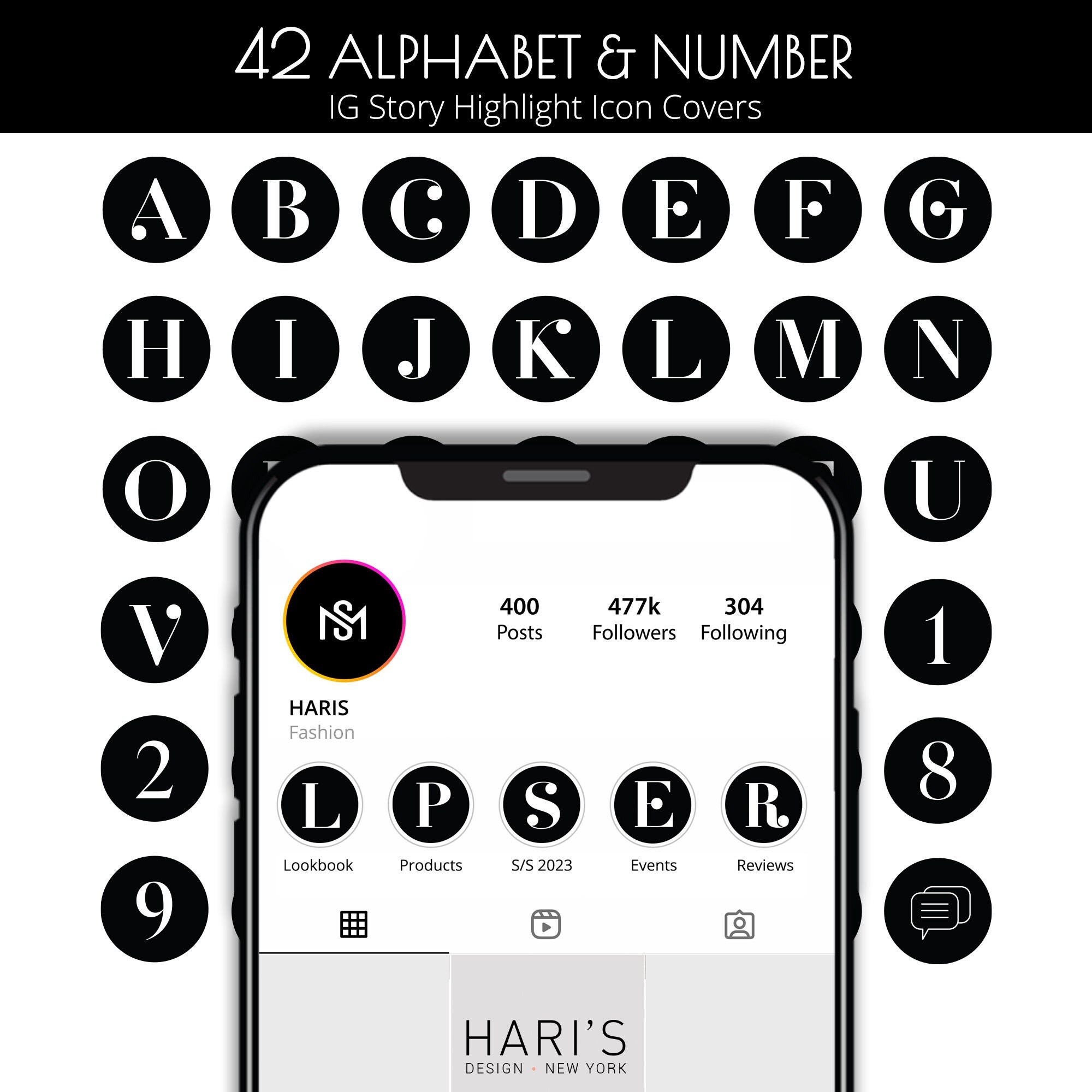 Alphabet Rates On Instagram