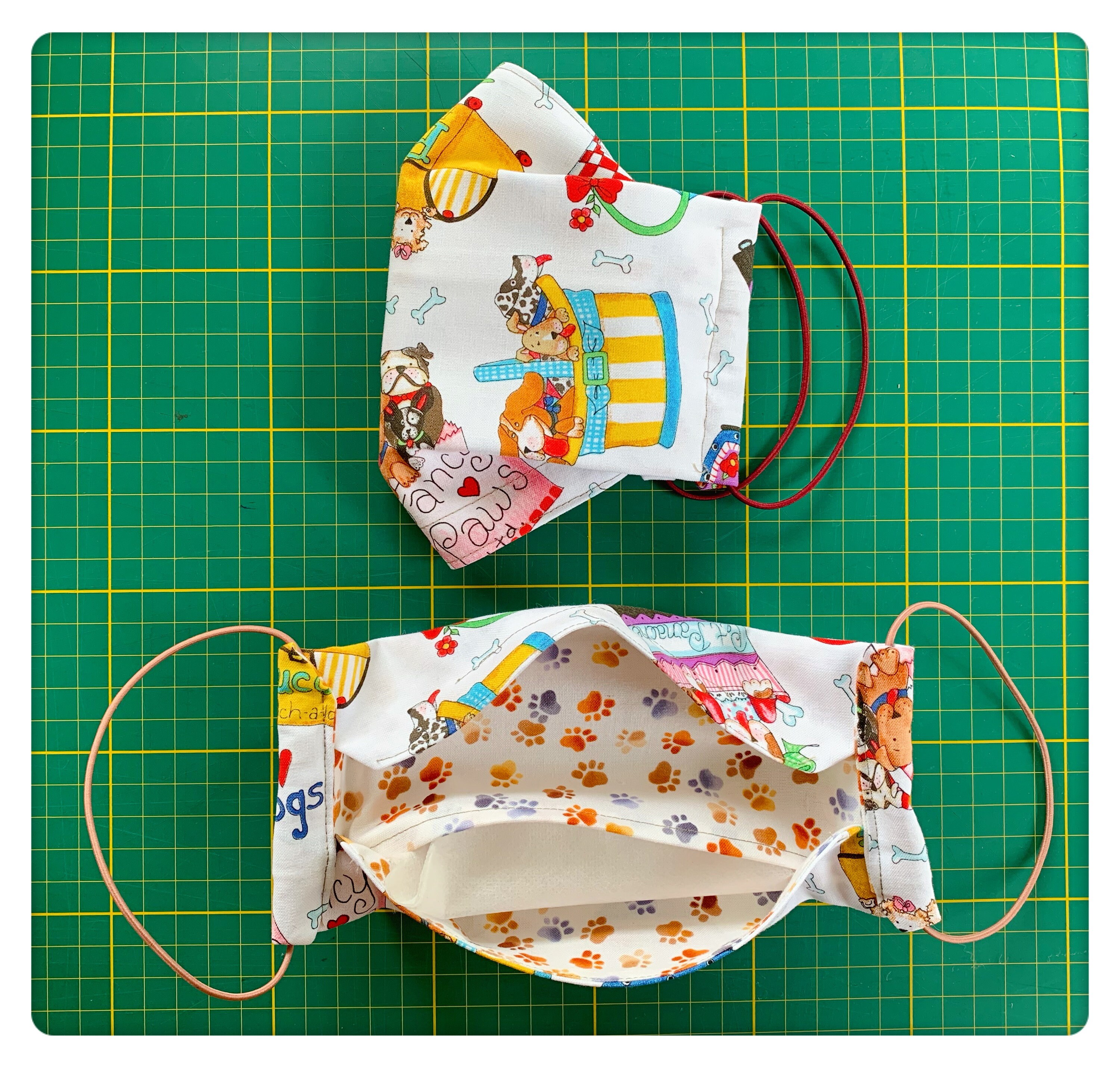 100% Cotton Reusable Face Mask (print) - Etsy