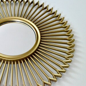 Small Gold and Rose Gold Plastic Decorative Mirrors 9.5x9.5 Inches ...